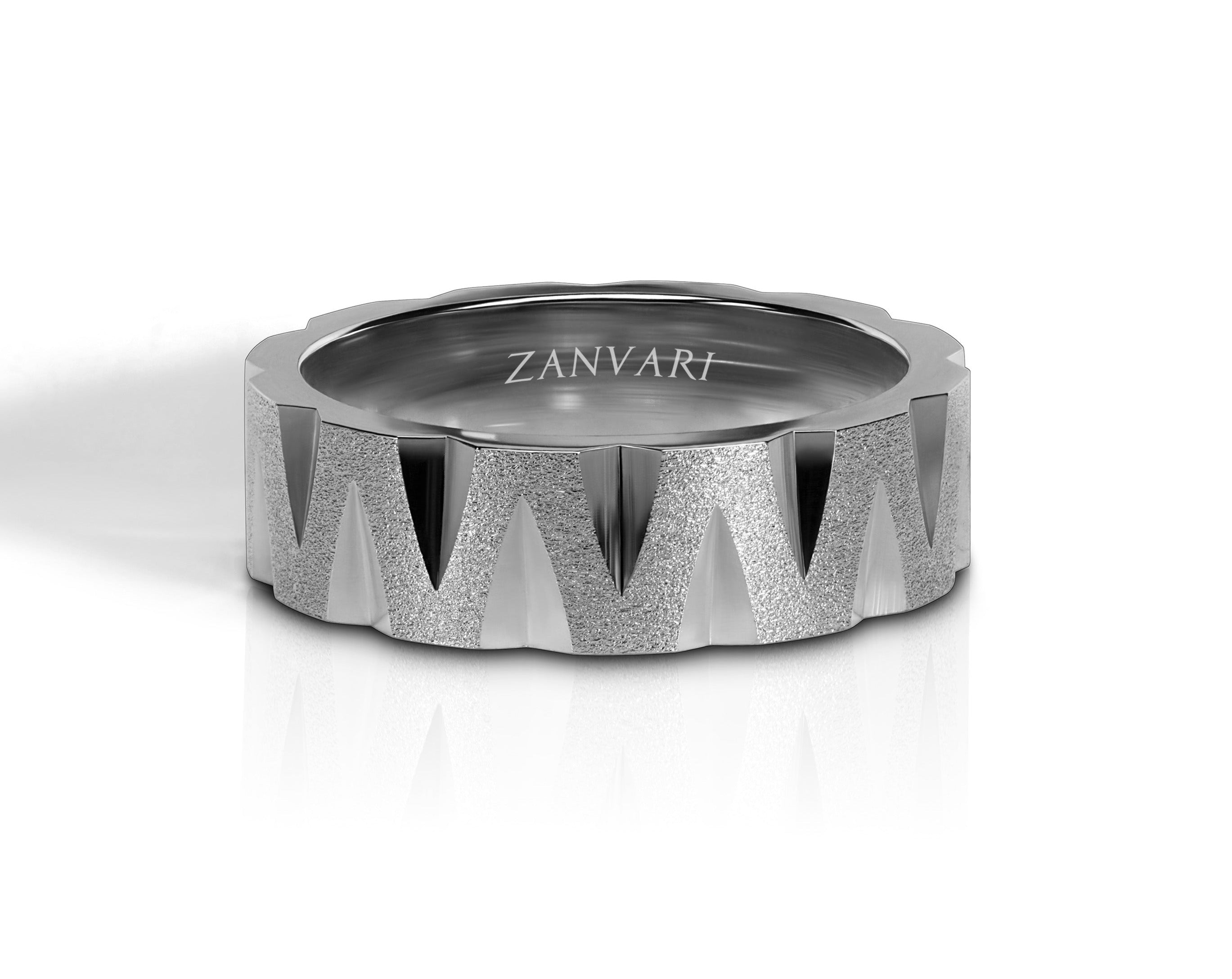 Stylish Male Ring In 925 Silver Online Pakistan – Zanvari