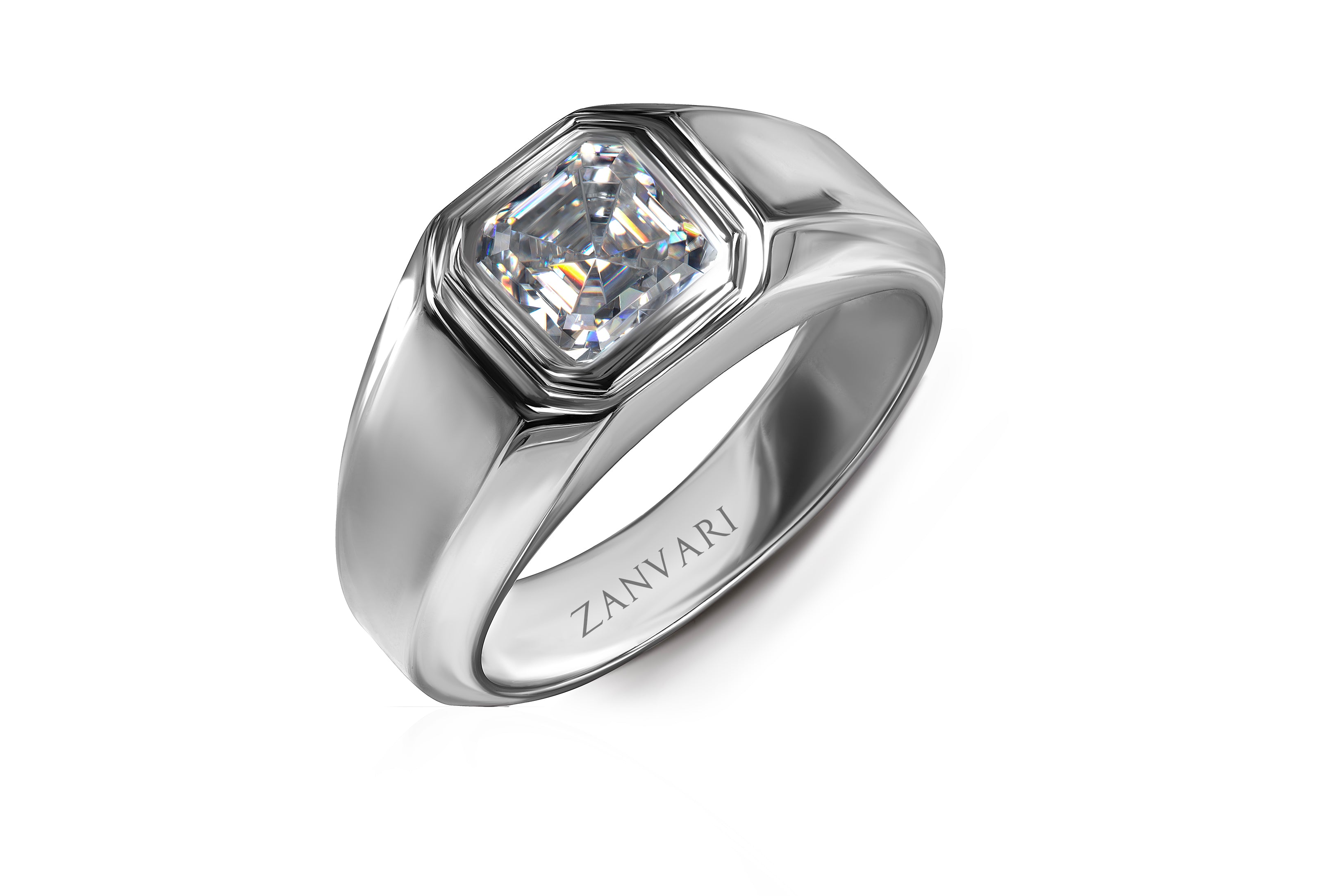 Wedding Bands For Him-Silver Handcrafted Pieces – Zanvari
